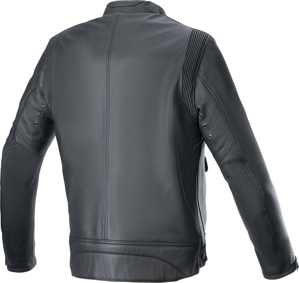 Alpinestars - Dyno Leather Jacket - Black/Black – Ducati Omaha