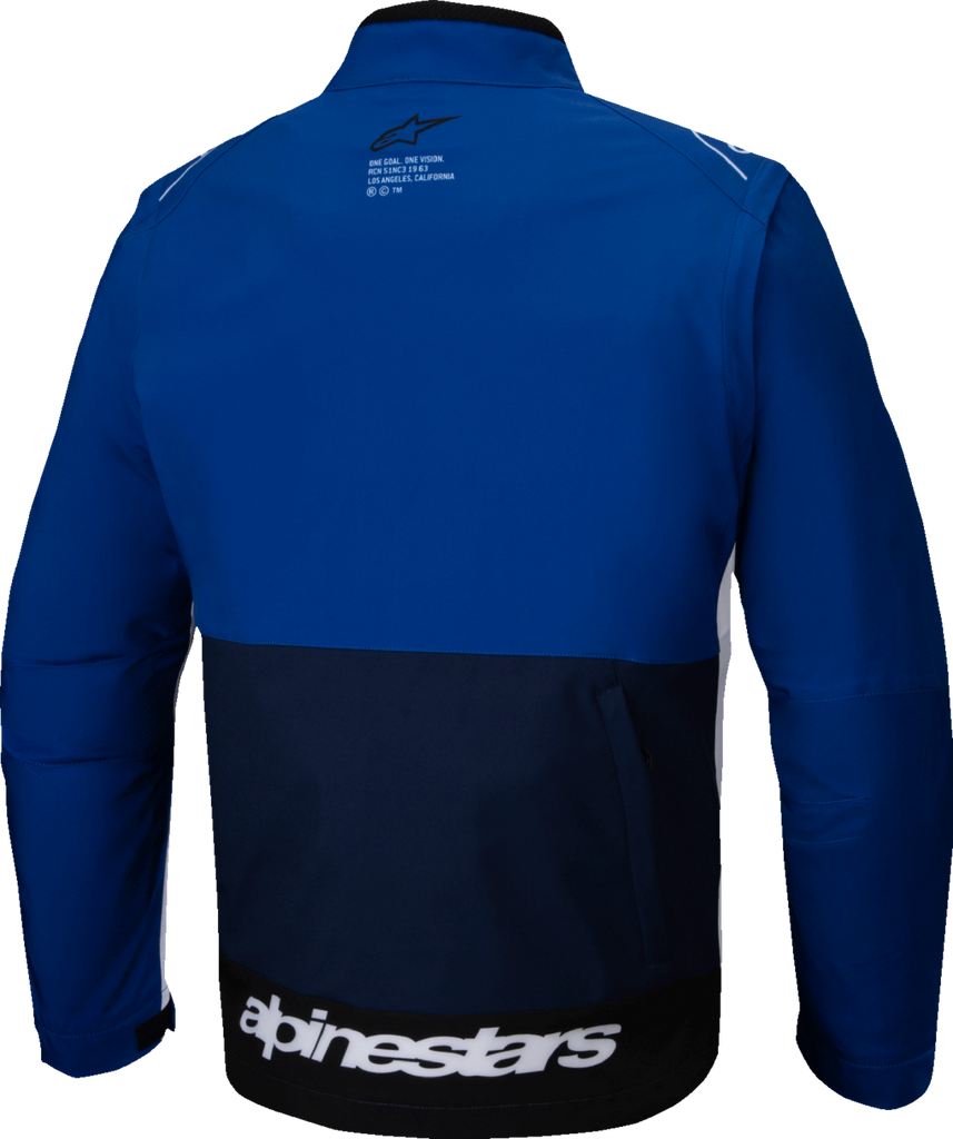 Alpinestars - Lite-Dura Softshell Jacket - Navy/Blue/White – Ducati Omaha
