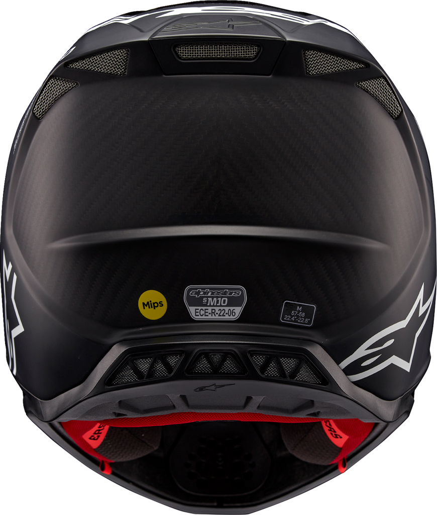 Alpinestars - Supertech M10 Helmet - Flood - MIPS® - Black/Dark Gray ...
