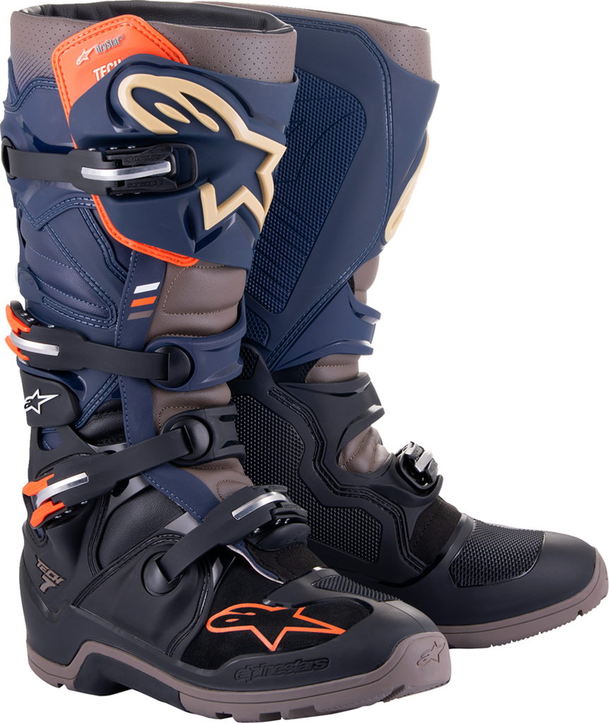 Alpinestars - Tech 7 Enduro Drystar® Boots - Navy/Gray – Ducati Omaha