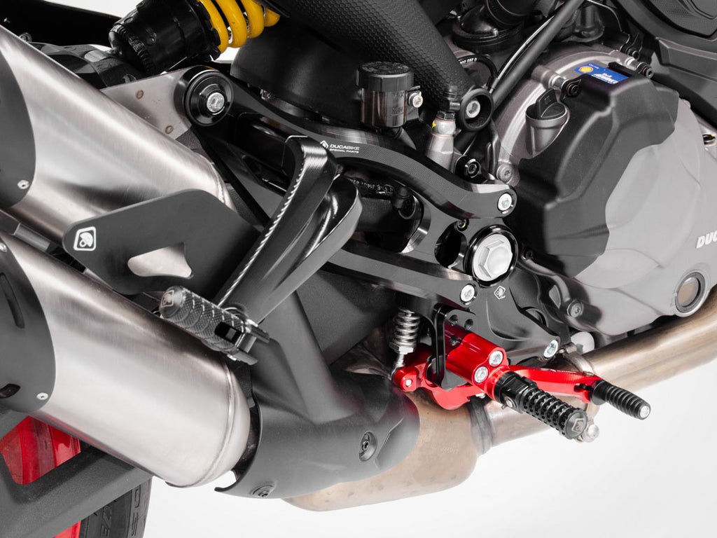 Ducabike Adjustable Modular Rearsets BIPOSTO Kit – Ducati Omaha